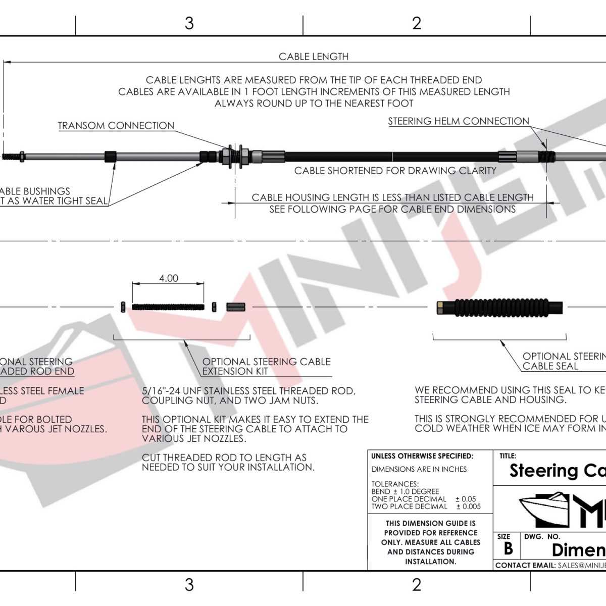 Minijet Steering - System Builder - Minijet Inc.