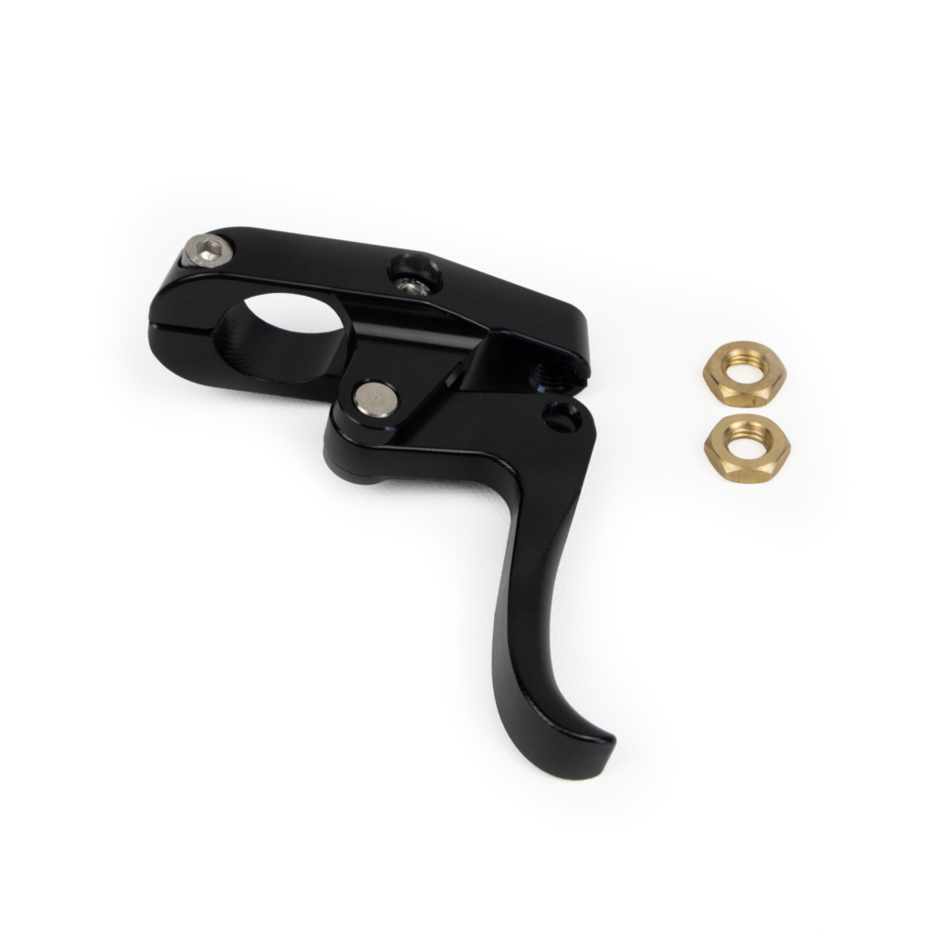 Cable Finger Throttle Control Lever for M8 Barrel Adjustor - Minijet Inc.