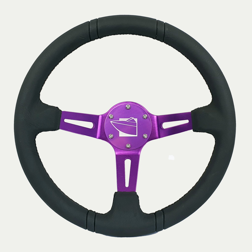Steering Wheel - 13" Round - Minijet Inc.