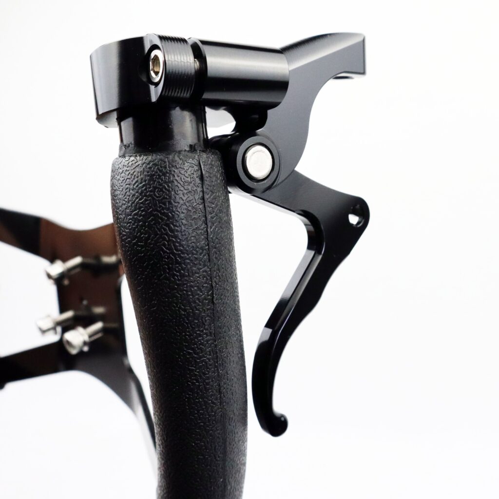 Universal Cable Finger Throttle Lever for M8 Barrel Adjustor - Minijet Inc.