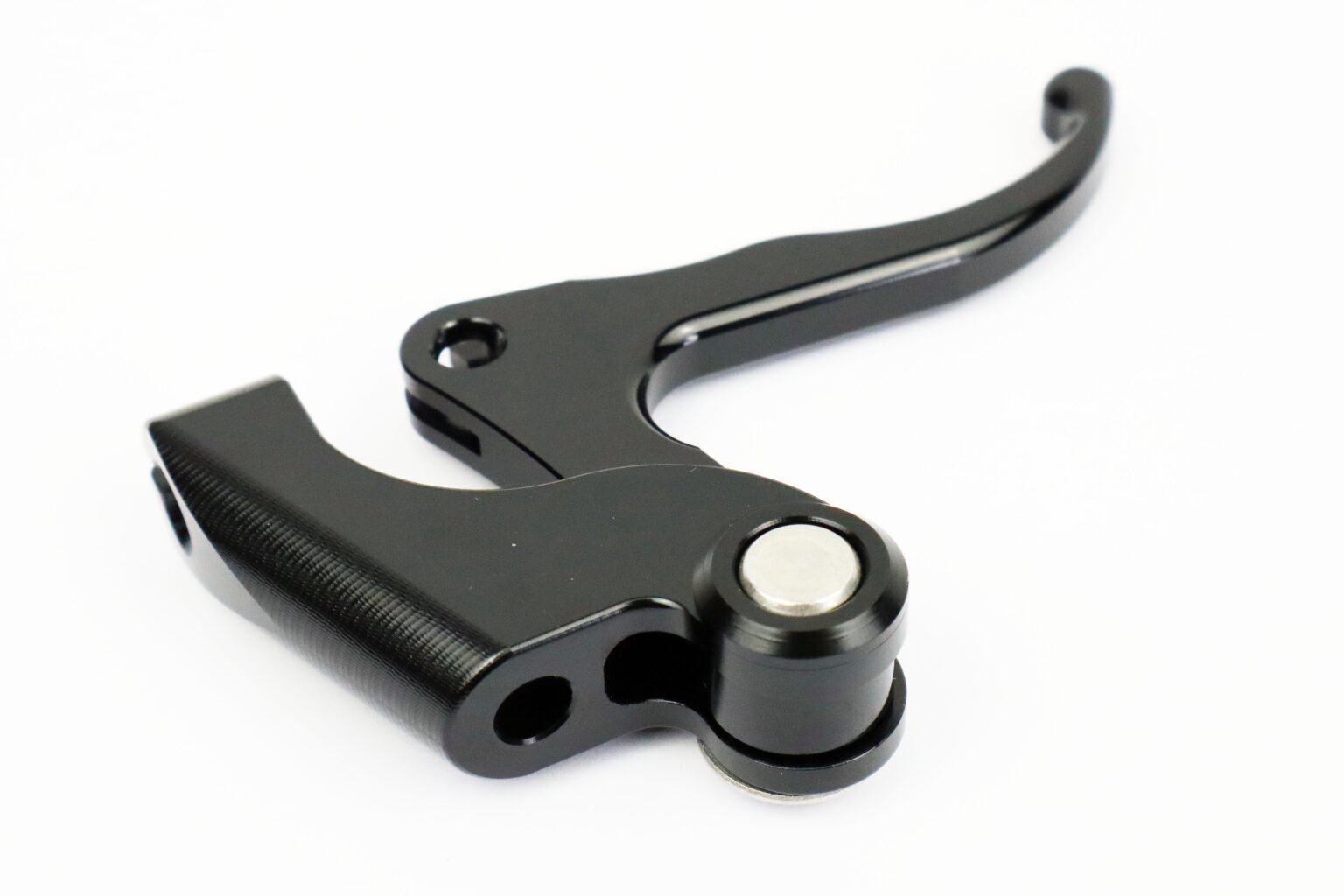 Universal Cable Finger Throttle Lever for M8 Barrel Adjustor - Minijet Inc.